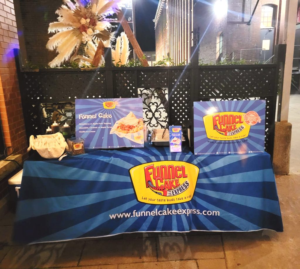 Book Your Event With Us - Funnel Cake Express